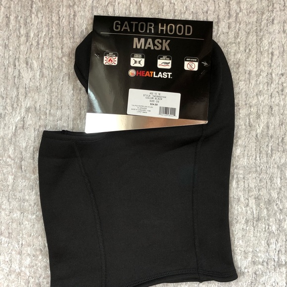 HEATLAST | Accessories | Nwt Gator Hood Mask Protects Your Face Unisex ...